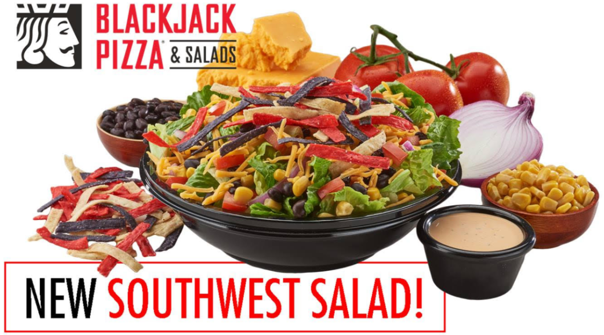 Menu - Our Day at Blackjack